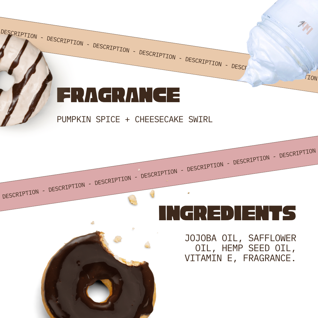 Icing Body Oil - Pumpkin Cheesecake | Body Butter Bakery